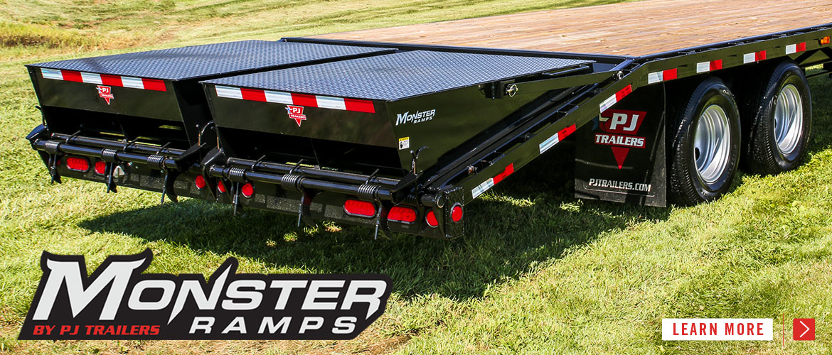 PJ Trailers Dump, Gooseneck, Tilt, Equipment, ATV, & Utility Trailers
