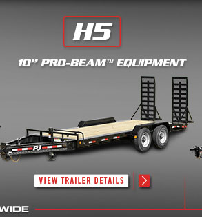 PJ Trailers Dump, Gooseneck, Tilt, Equipment, ATV, & Utility Trailers